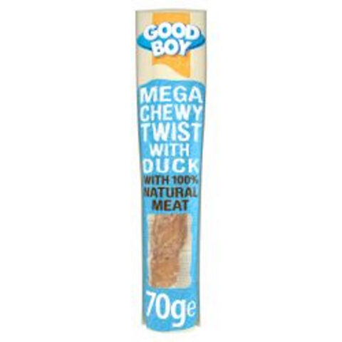 Good Boy Mega Chewy Twist Duck - K9Petshop